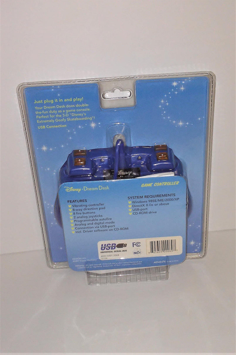 Disney Dream Desk USB Game Controller with Dual Vibration – Sandee's ...