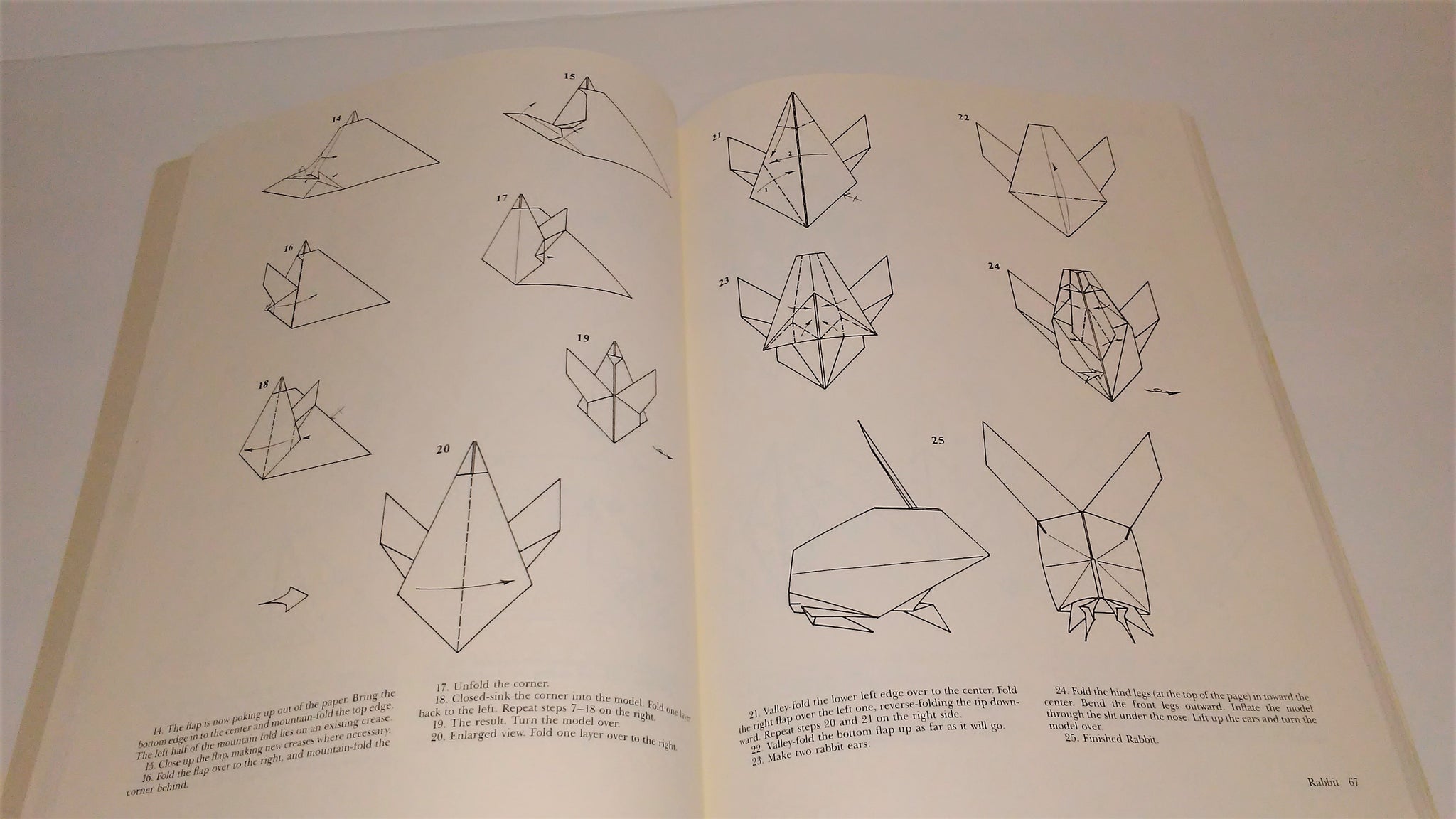 Origami Rabbit Robert Lang Diagram Origami: The Japanese Art Of Paper