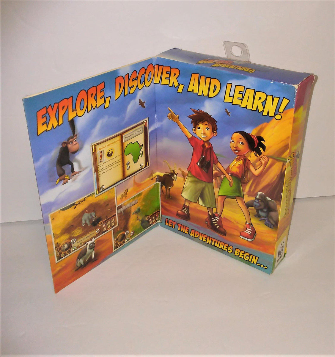 Safari Adventures AFRICA PC Game by WWF from 2004 – Sandee's Memories ...