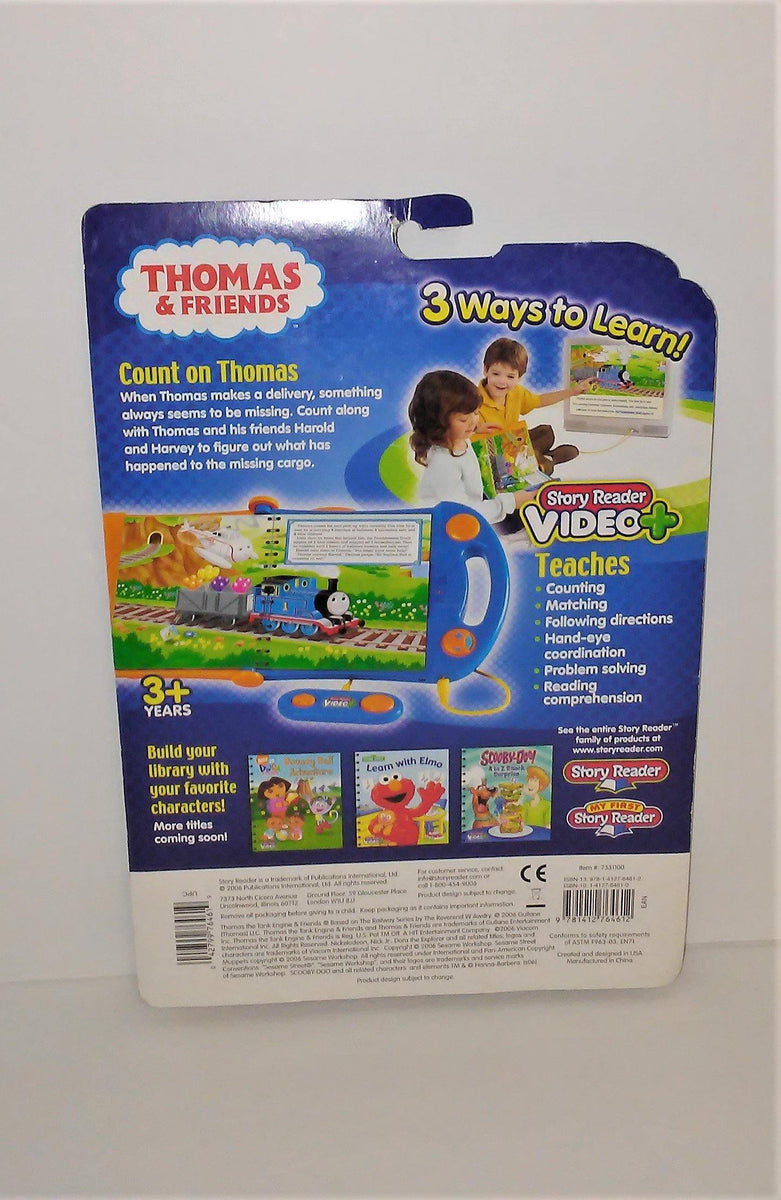 Story Reader Video+ Thomas & Friends COUNT ON THOMAS Book and Cartridg ...
