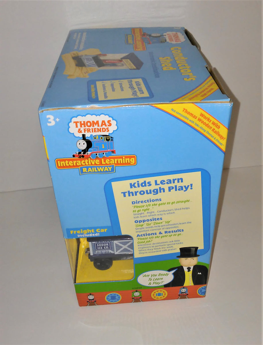 Thomas & Friends Interactive Learning Railway CONDUCTOR'S SHED Electro ...